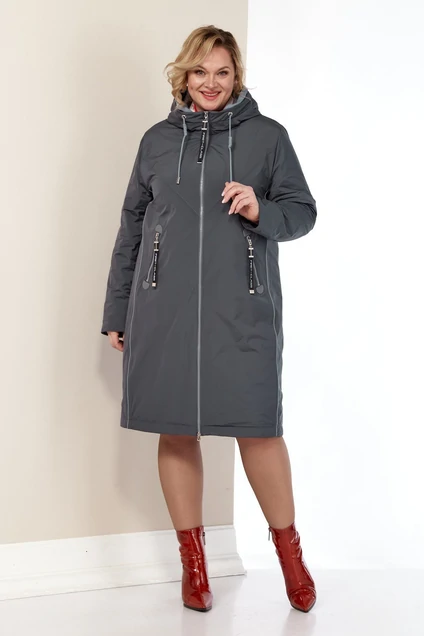 *Куртка 2181 графит Shetti купить в интернет магазине Велесмода